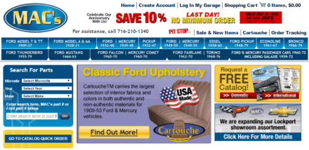 MAC's Antique Auto Parts Review 2016 | Restore Your Ford