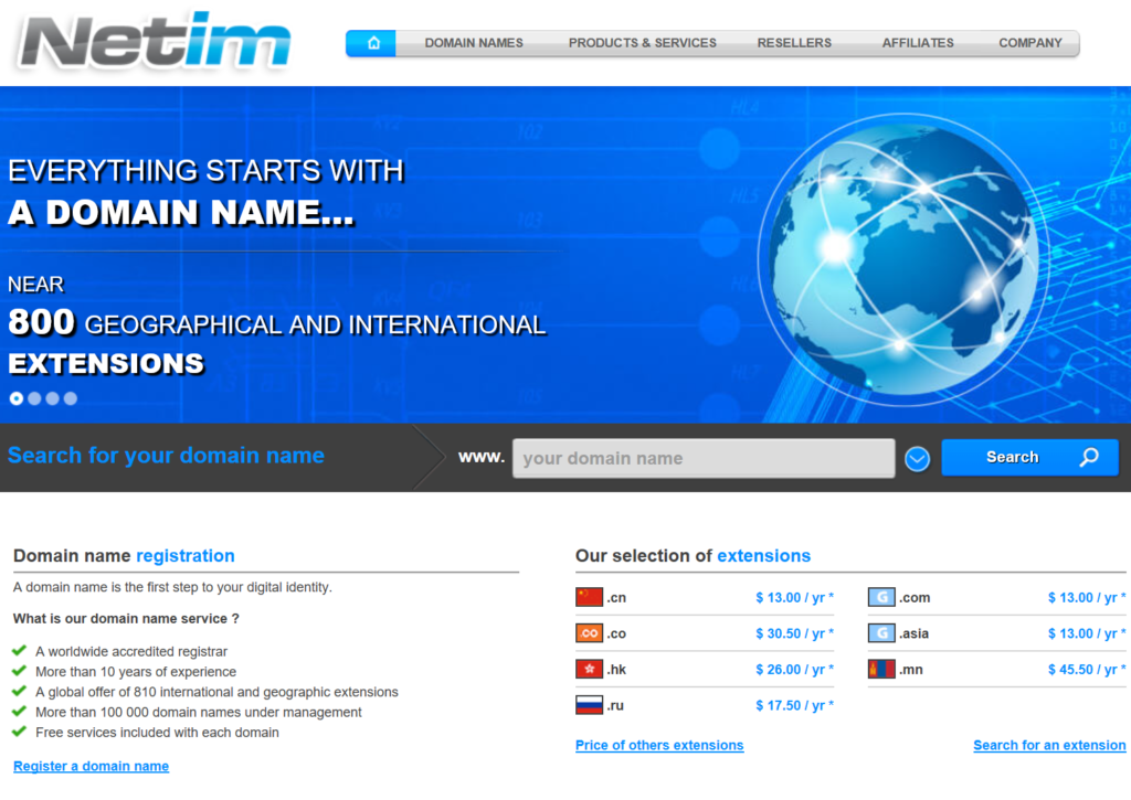 NETIM Review 2020 • Tons of Free Features • Comparakeet